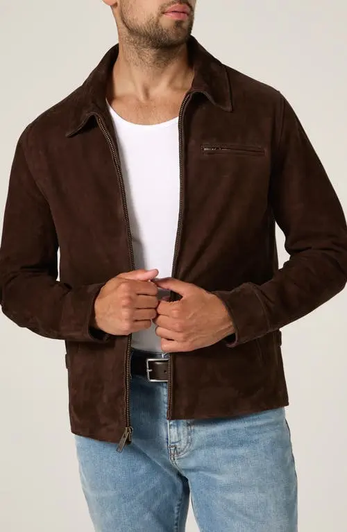 7 Diamonds Leather Drifter Jacket