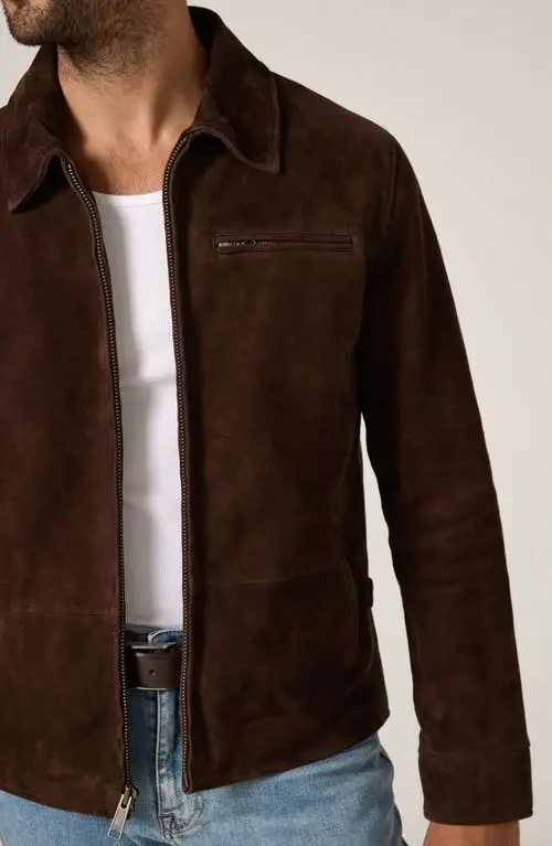7 Diamonds Leather Drifter Jacket