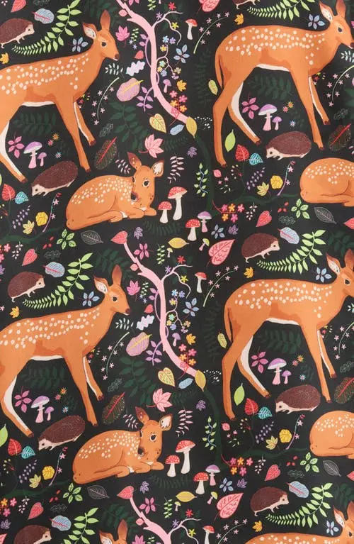 KAREN MABON Flora & Fawns Long Sleeve Pajamas