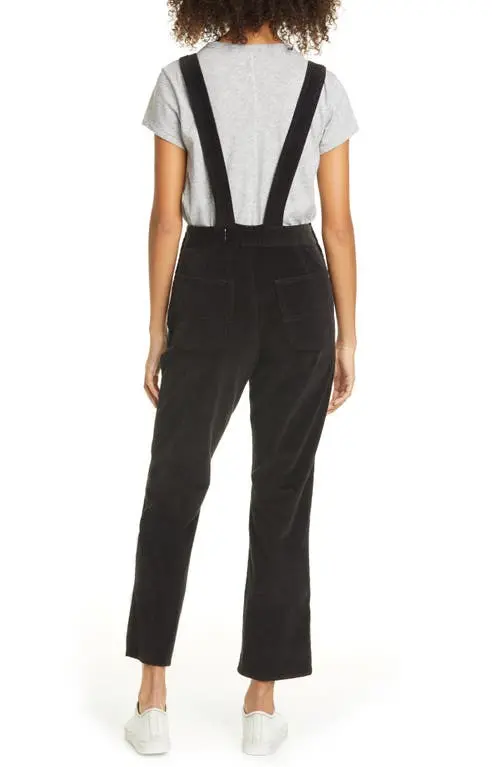 Rag & Bone Ruth Straight Leg Corduroy Overalls