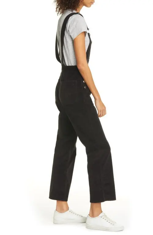 Rag & Bone Ruth Straight Leg Corduroy Overalls