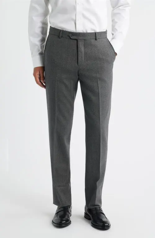 Berle Covert Stretch Worsted Wool Twill Dress Pants