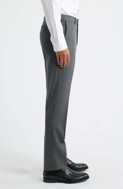 Berle Covert Stretch Worsted Wool Twill Dress Pants