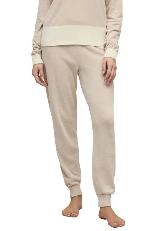 Barefoot Dreams Cozychic Ultra Lite Colorblock Joggers - Stone Multi