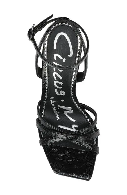 CIRCUS NY BY SAM EDELMAN Bria Ankle Strap Sandal - Black