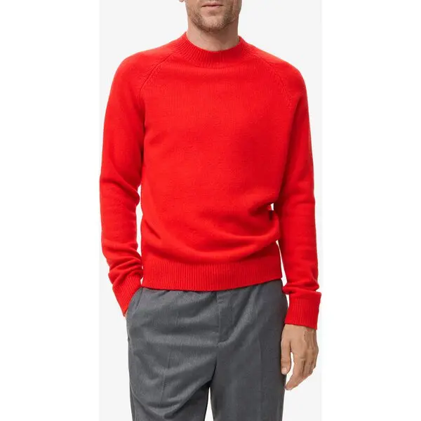 Mango Raglan Sleeve Wool Sweater