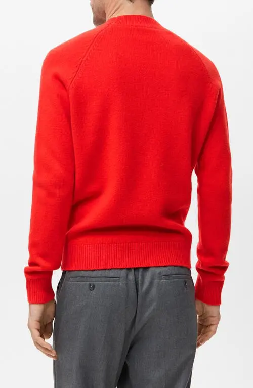 Mango Raglan Sleeve Wool Sweater