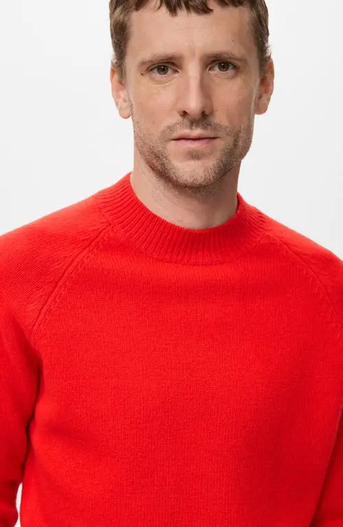 Mango Raglan Sleeve Wool Sweater