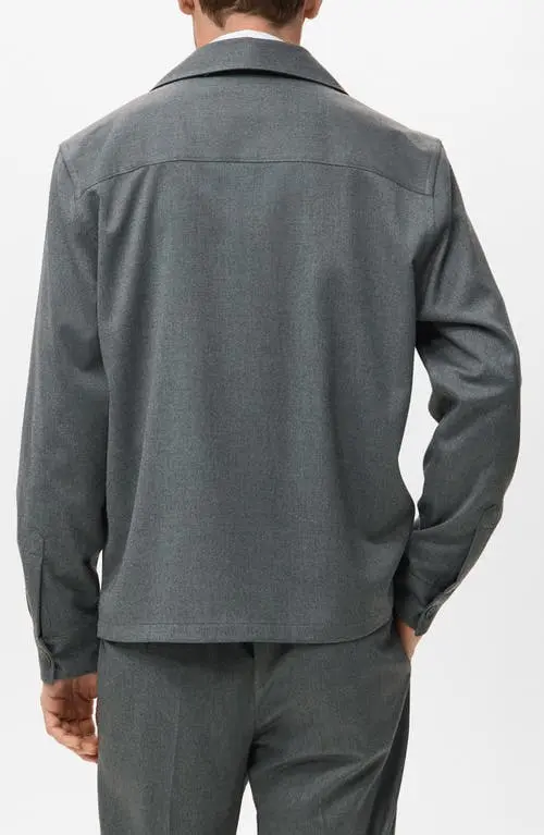 Mango Fluid Pocket Overshirt