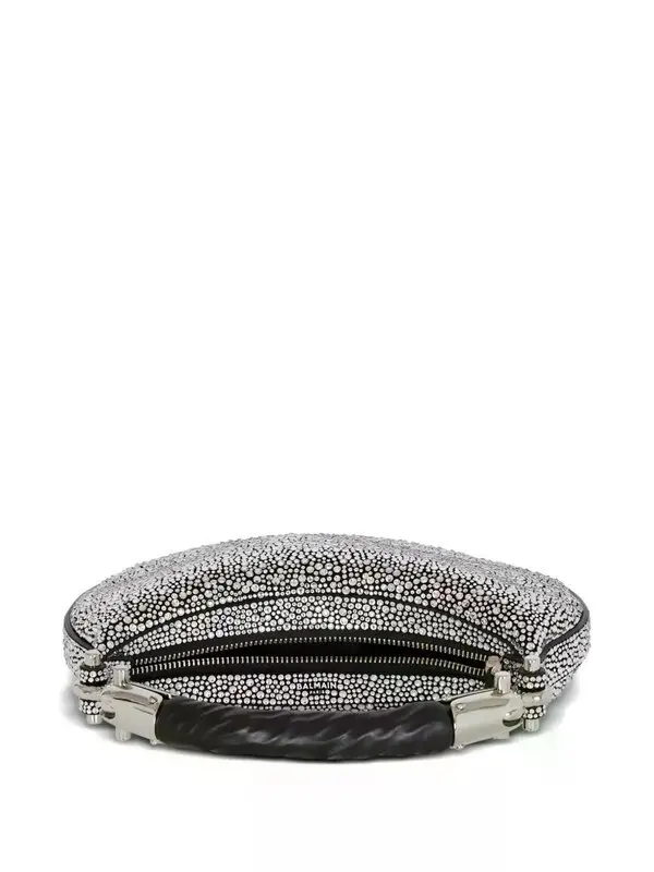 Balmain Mini Suede Crystal Tote
