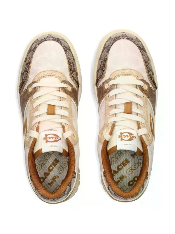 COACH Panelled Low Top Sneakers - Neutrals