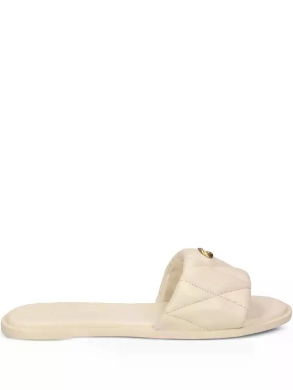 COACH Quilted Sandals