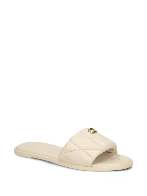 COACH Quilted Sandals