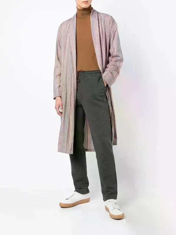 Paul Smith Artist Stripe Tie-waist Jacket