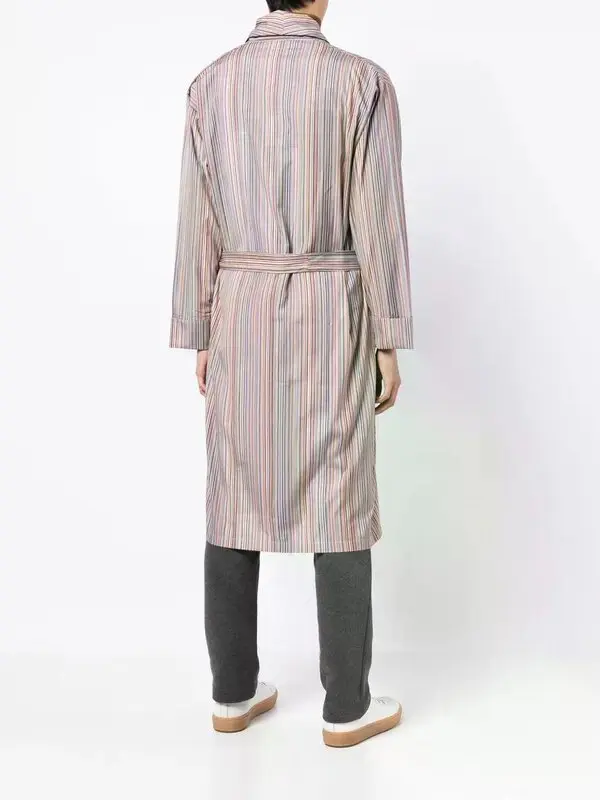 Paul Smith Artist Stripe Tie-waist Jacket