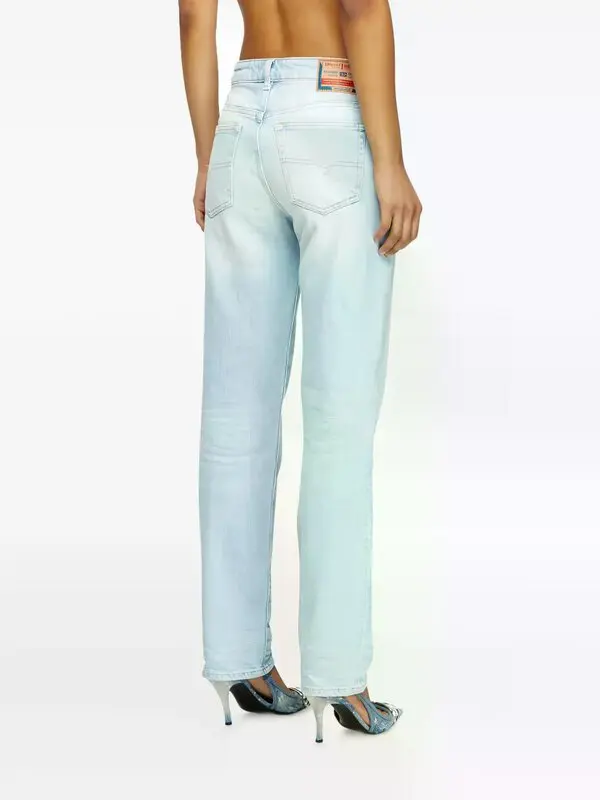 DIESEL® Washed Denim Jeans