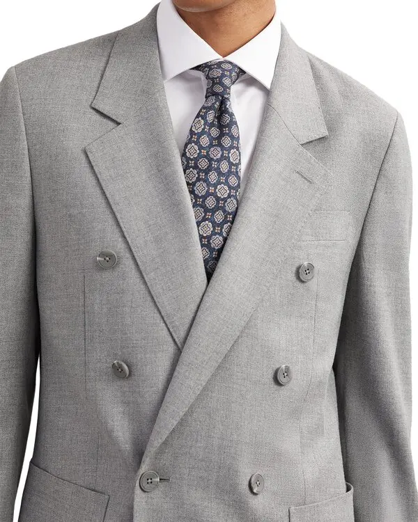 REISS Double Breasted Notched Blazer