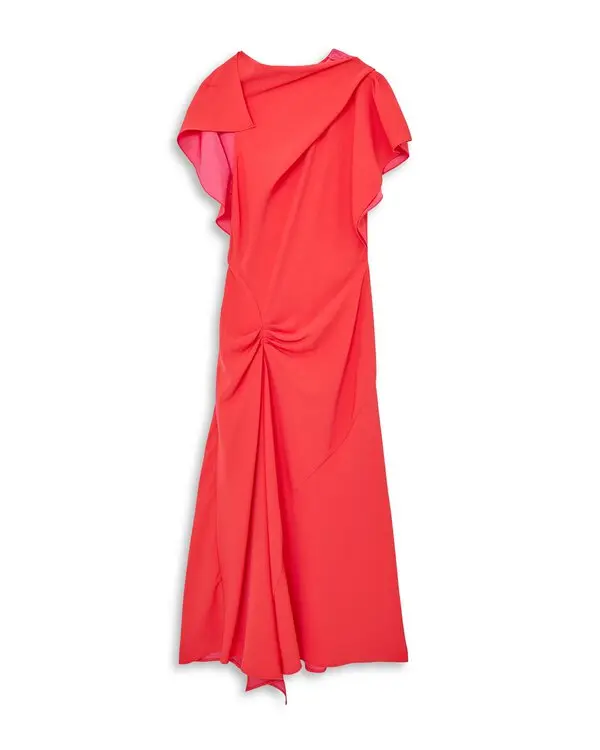 REISS Saskia Draped Maxi Dress