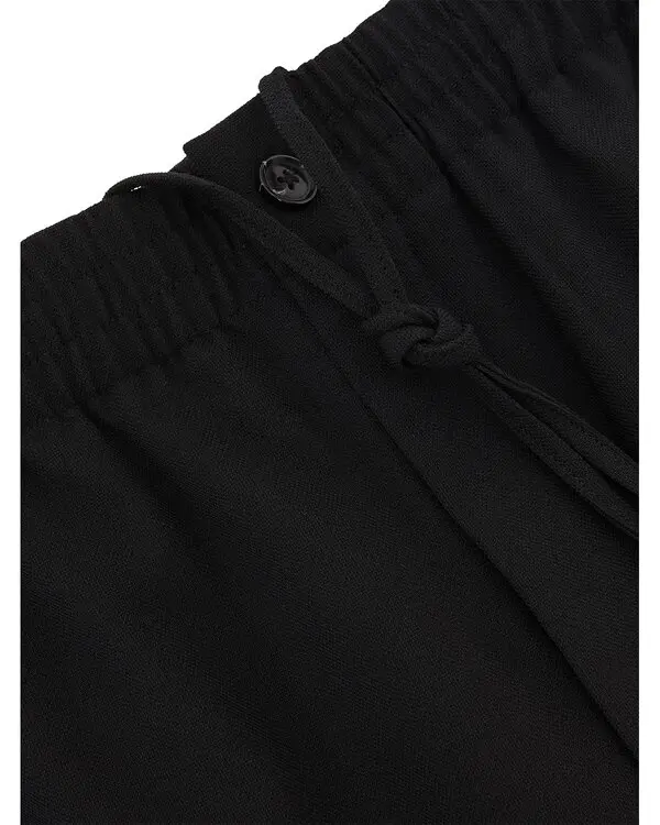 REISS Textured Wide Leg Trousers