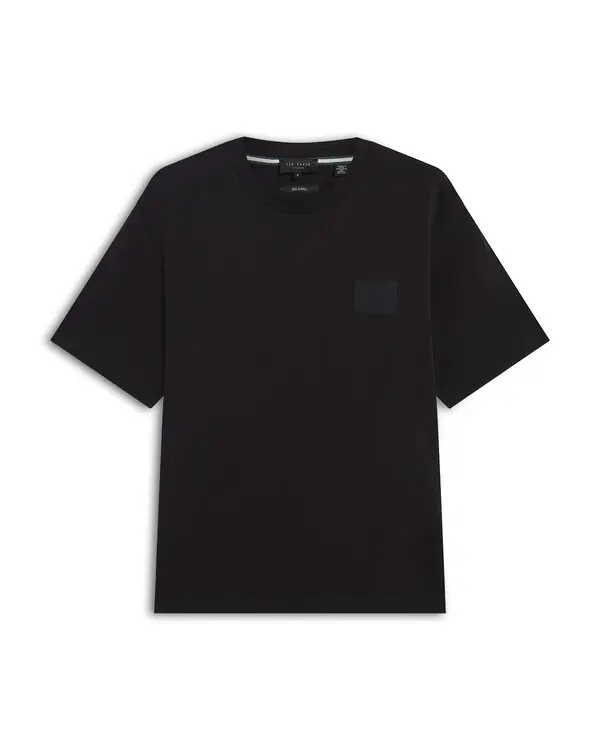 Ted Baker London Lucka Relaxed Fit Heavyweight Logo Tee - Black