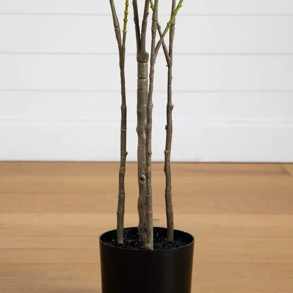 NEARLY NATURAL 5' Artificial Heart Shaped Ficus Leaf Tree