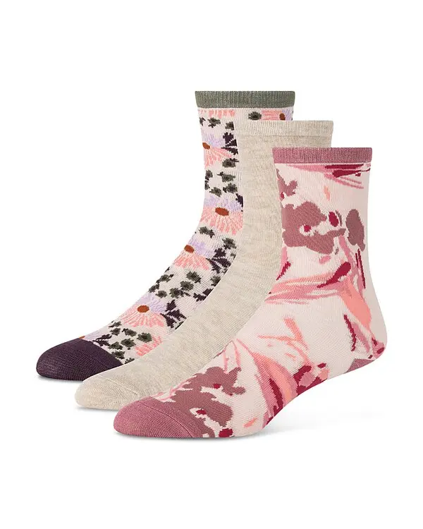 Ted Baker London Set Of 3 Dress Crew Socks