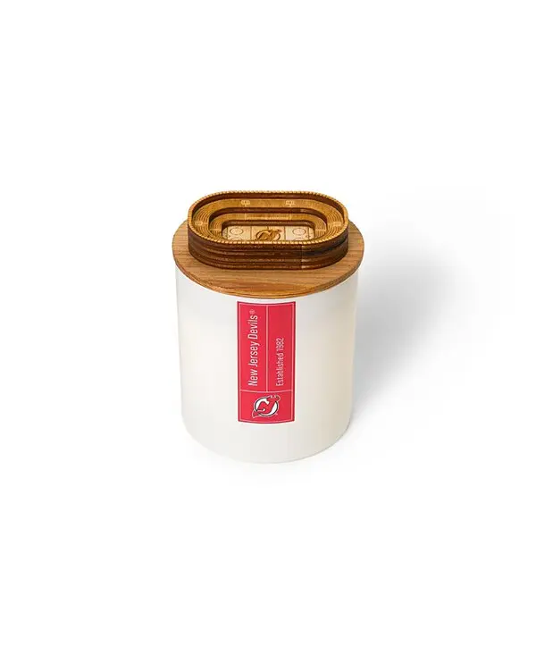 UNCOMMON GOODS Nhl Sculpture Candle, 11 0z - New Jersey Devils