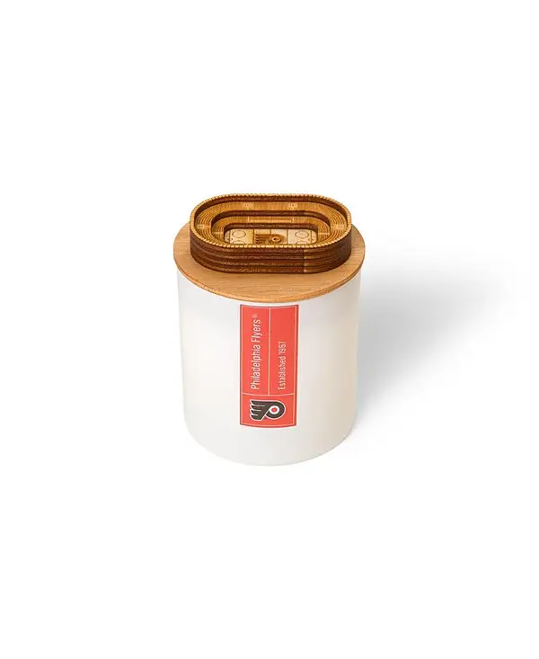 UNCOMMON GOODS Nhl Sculpture Candle, 11 0z - Philadelphia Flyers