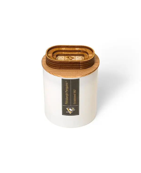 UNCOMMON GOODS Nhl Sculpture Candle, 11 0z - Pittsburgh Penguins