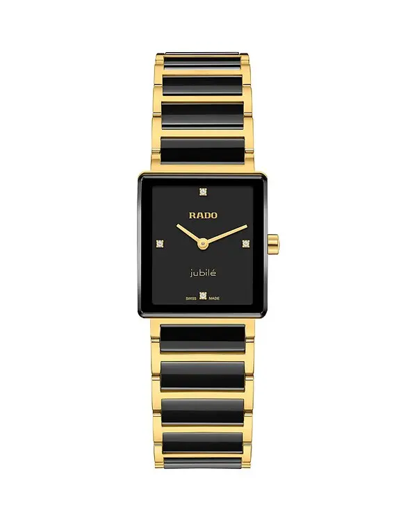 RADO Integral Watch 23mm X 33mm - Black/black