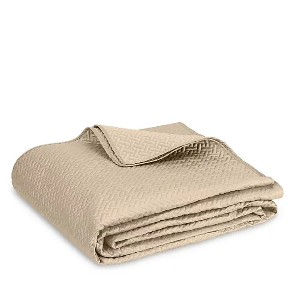 MATOUK Basketweave Quilt, Full/queen - Dune