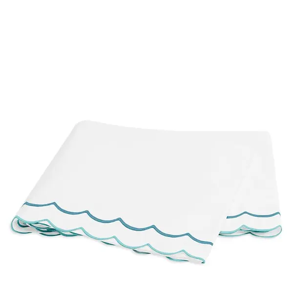 MATOUK India Flat Sheet, King - Cerulean