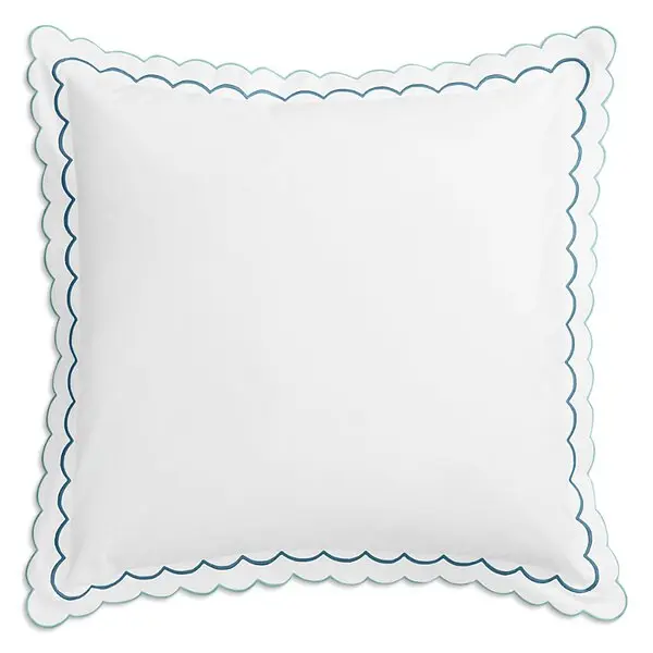 MATOUK India Euro Sham - Cerulean