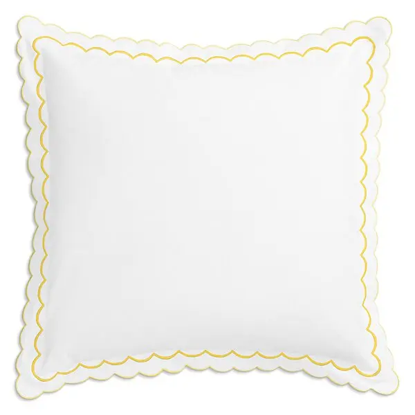 MATOUK India Euro Sham - Lemon