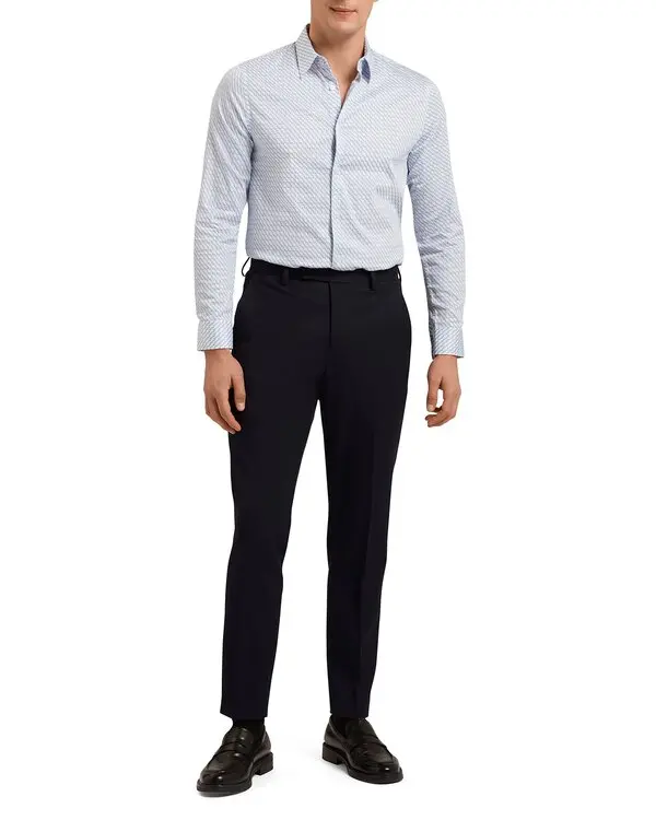 Ted Baker London Remford Slim Fit Button Front Shirt