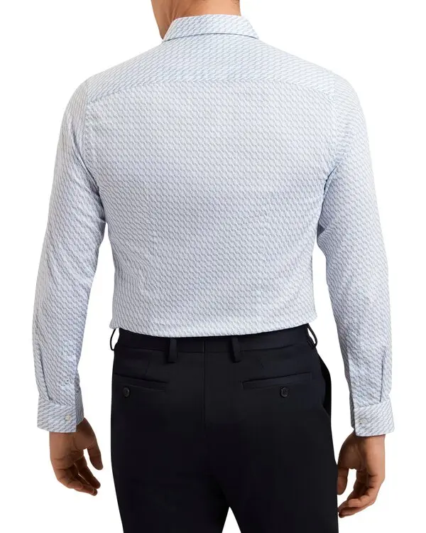 Ted Baker London Remford Slim Fit Button Front Shirt