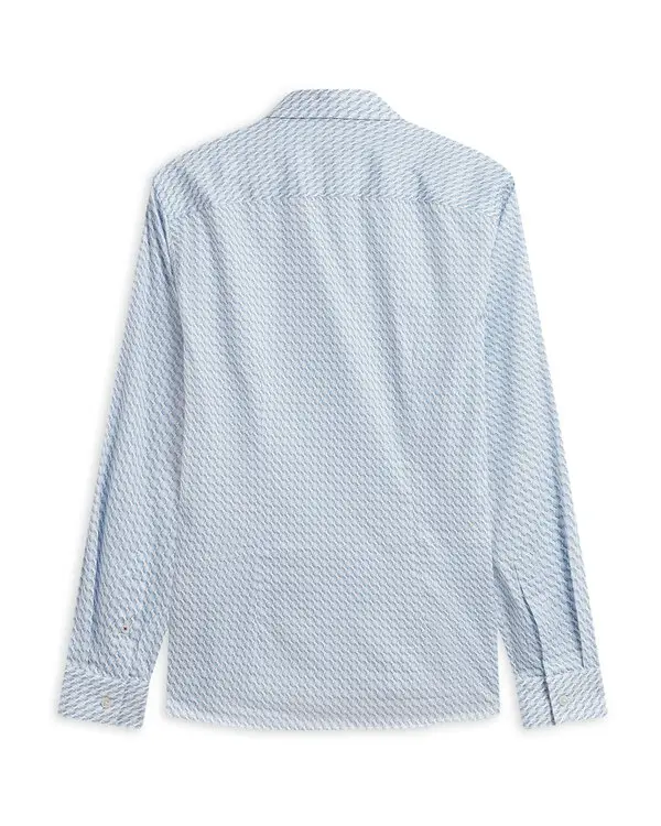 Ted Baker London Remford Slim Fit Button Front Shirt