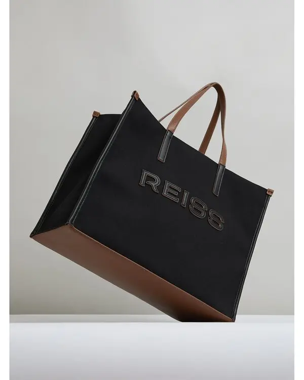 REISS Lola Logo Tote