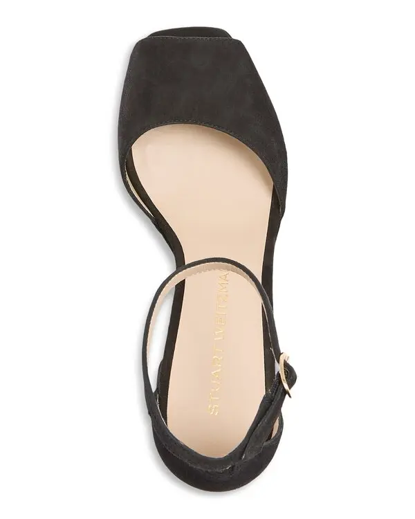 STUART WEITZMAN Sabrina Platform Sandals - Black