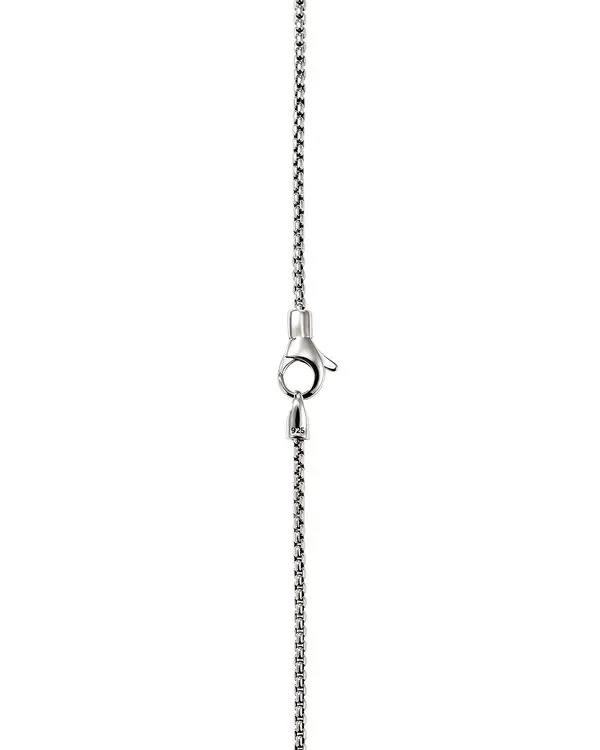 John Hardy Sterling Modern Talisman Lapis Lazuli Pendant Necklace - Silver