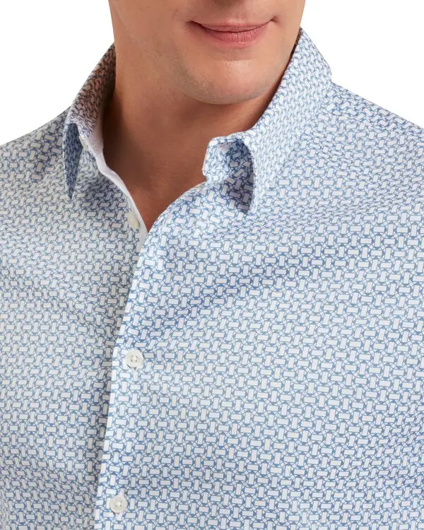 Ted Baker London Latimor Slim Fit Button Front Shirt