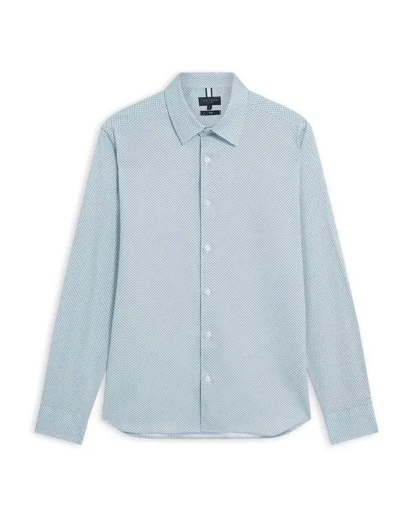 Ted Baker London Olweno Long Sleeve Slim Fit Shirt - Light Blue