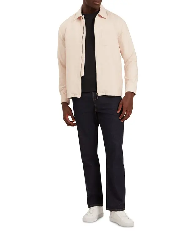 Ted Baker London Thova Relaxed Fit Quilted Overshirt - Beige