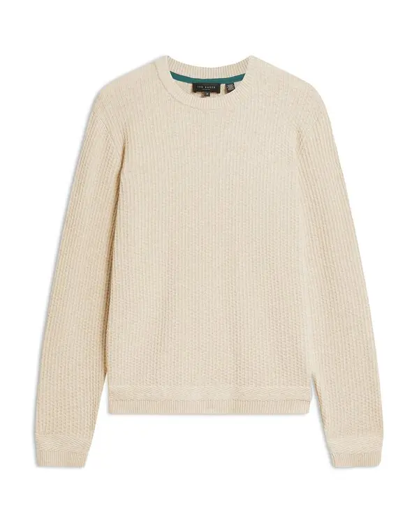 Ted Baker London Crewneck Sweater - Natural