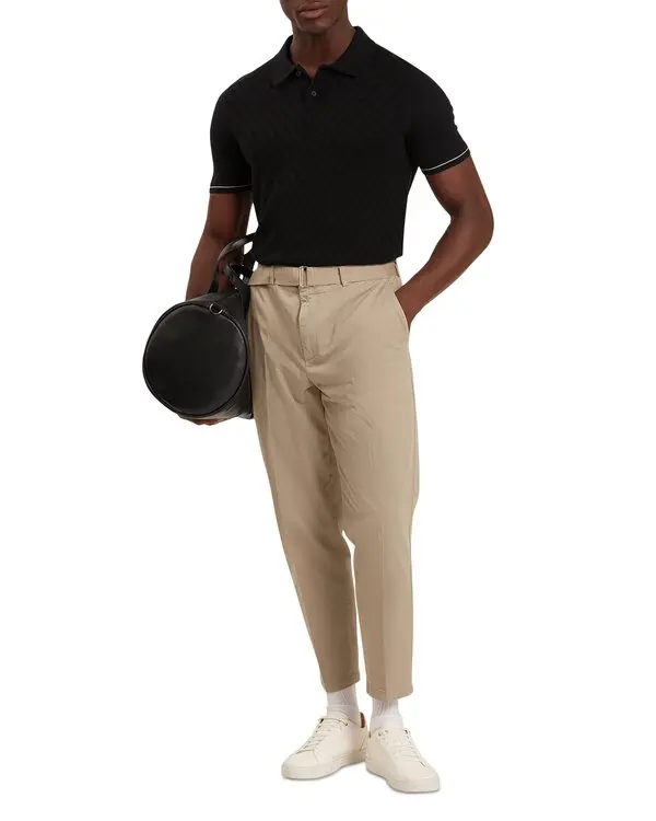 Ted Baker London Chapal Chevron Stitch Polo Shirt