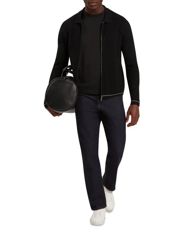 Ted Baker London Lysand Zip Sweater - Black