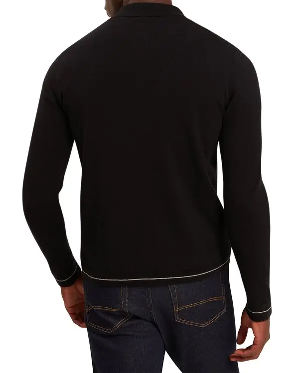 Ted Baker London Lysand Zip Sweater - Black