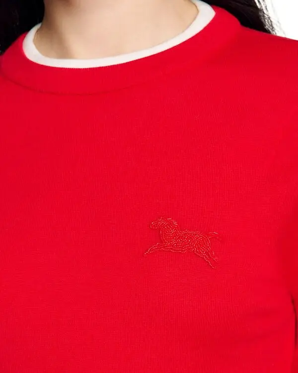 Sandro Layered Look Sweater