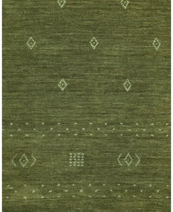 TIMELESS RUG DESIGNS Simi S9417 8'0x10'0 Area Rug - Green