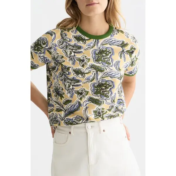 Scotch & Soda Printed Knit Top